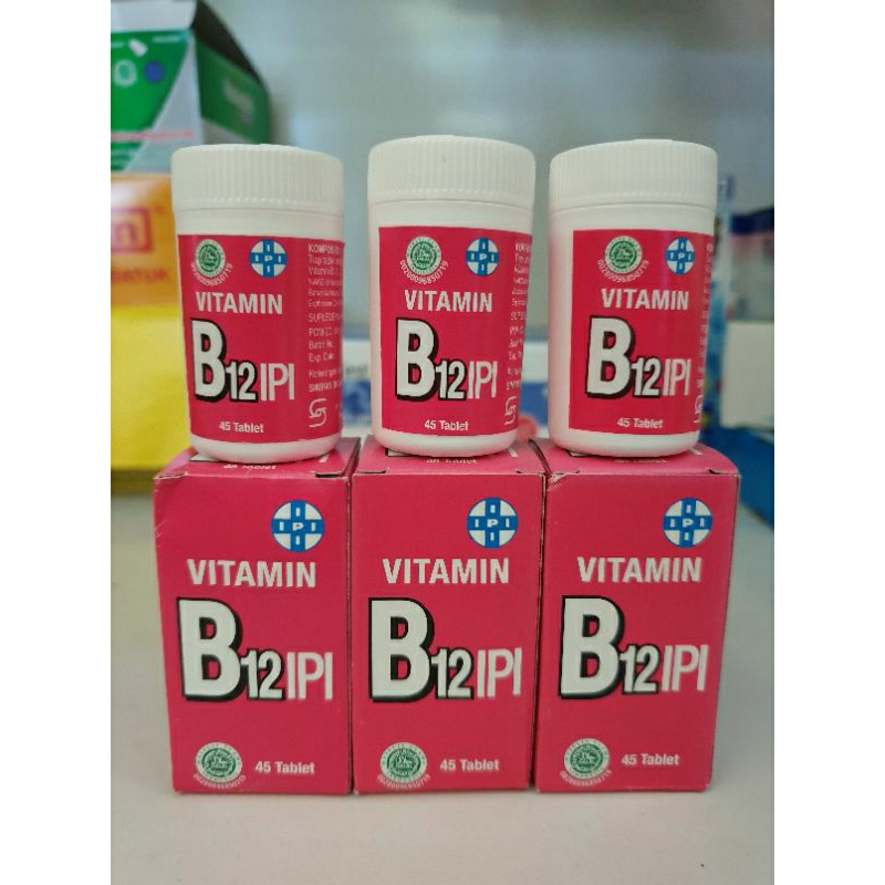 Jual Vitamin B12 IPI botol (harga per botol) | Shopee Indonesia