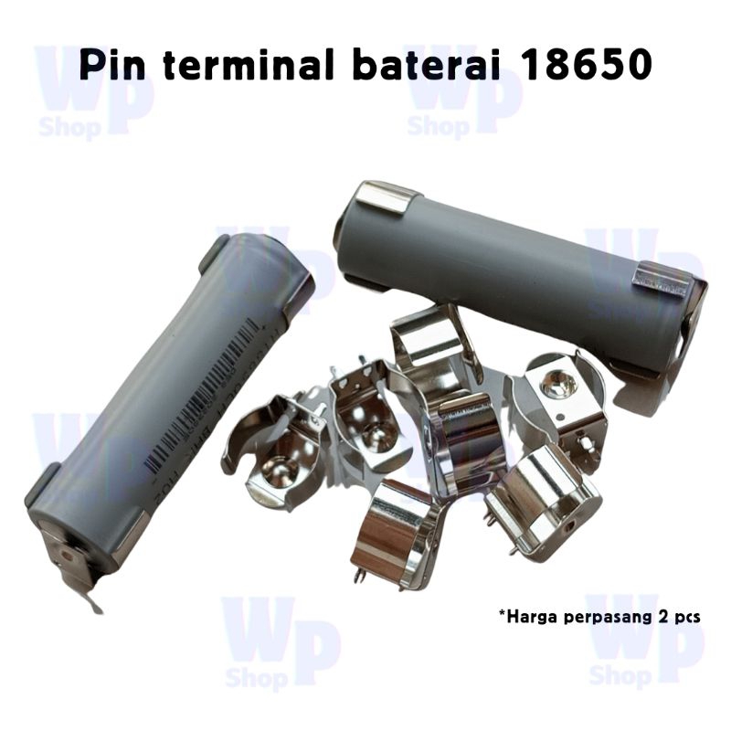 Jual Pin Terminal Baterai 18650 Dudukan Baterai 18650 | Shopee Indonesia