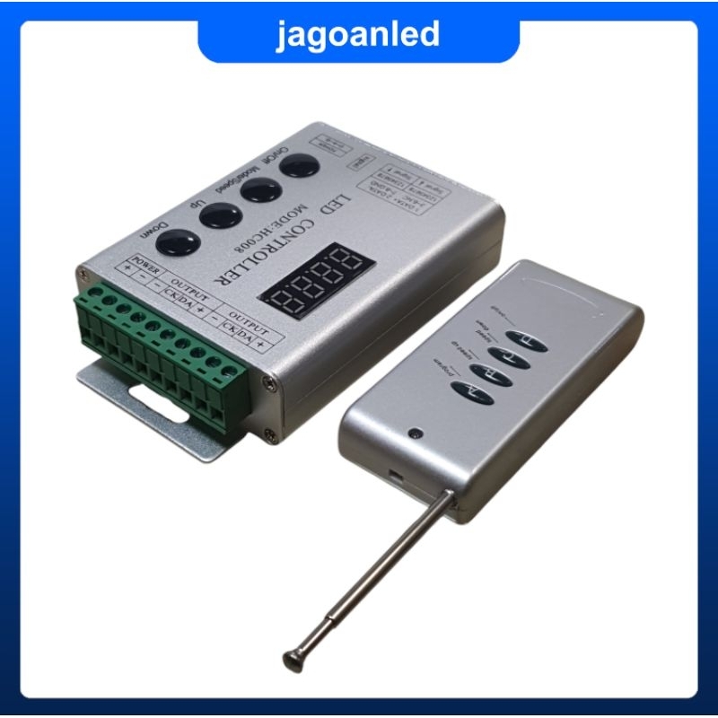 Jual LED Controller HC008 LED Strip RGB SPI Pixel LED DC 5-24V | Shopee ...