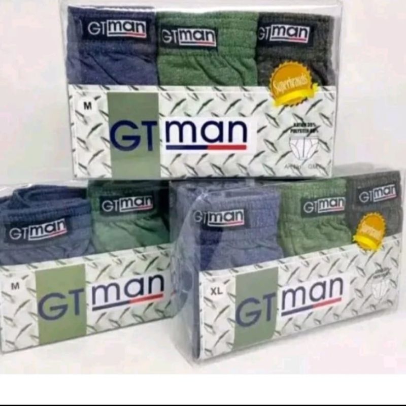 Jual GTMAN CD Pria GMY Sekotak Isi 3Pcs | Shopee Indonesia