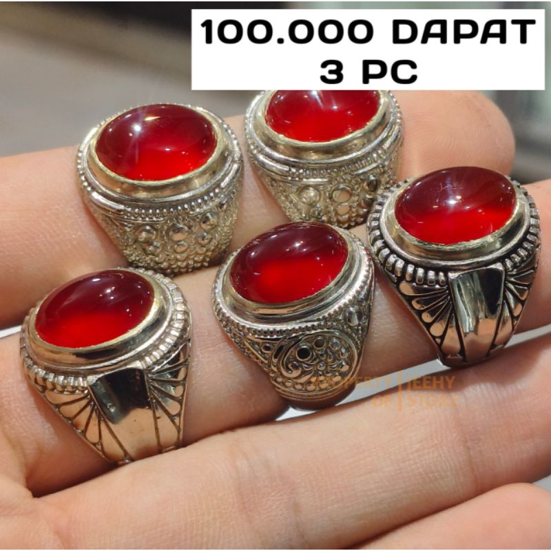 Jual NATURAL BATU AKIK RED BARON GIWANG MURAH | Shopee Indonesia