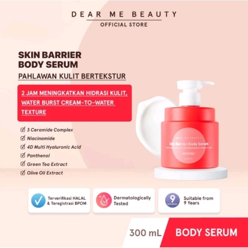 Jual Dear Me Beauty Skin Barier Body Serum 300ml | Shopee Indonesia