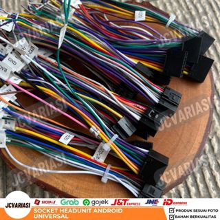 Jual Socket Kabel Head Unit Android Universal DHD Orca Nakaichi Mirai ...
