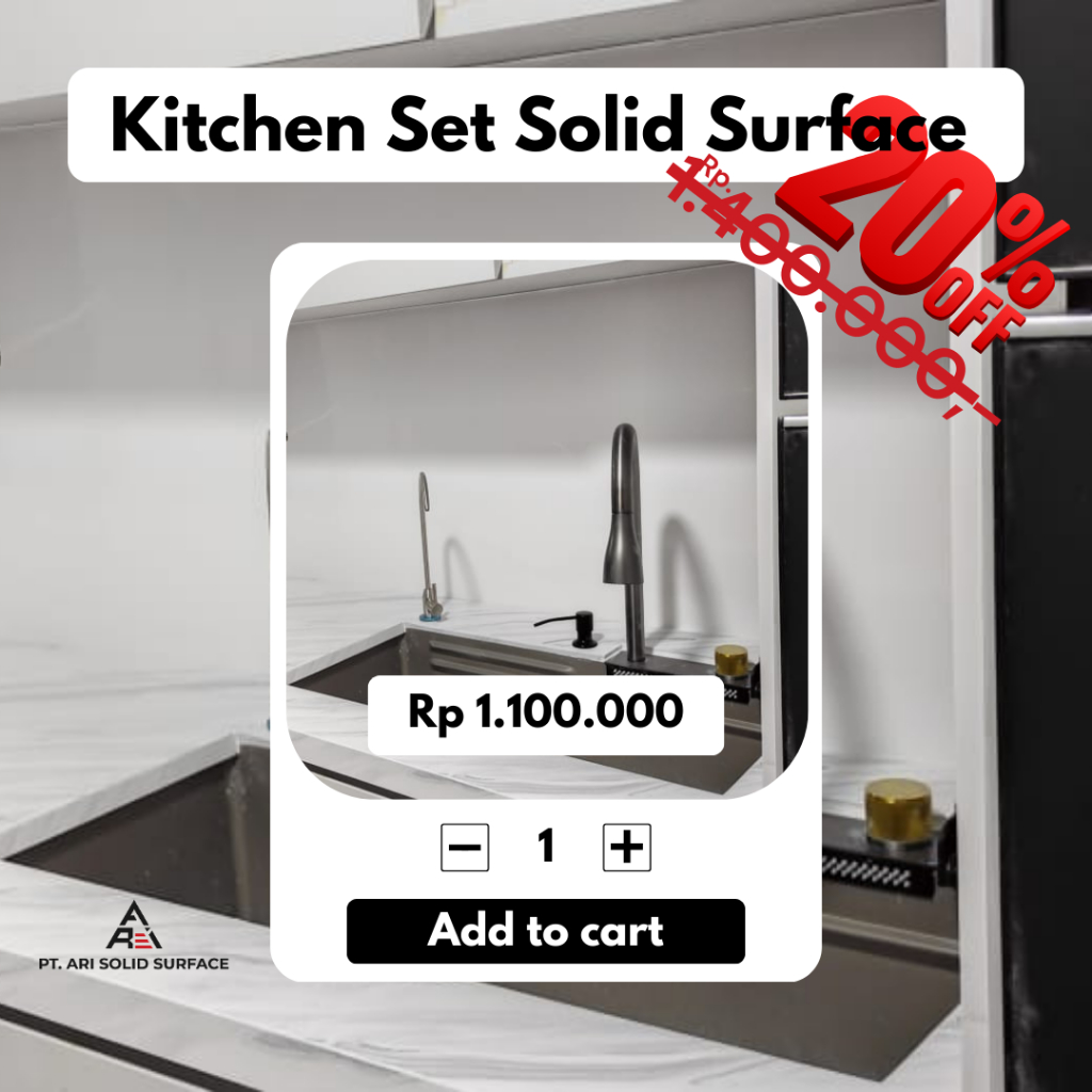 Jual Kitchen Set Solid Surface | Shopee Indonesia