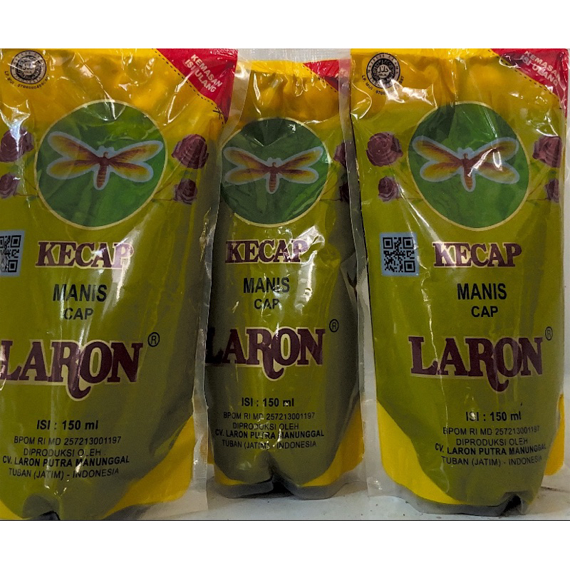 Jual Kecap Laron Asli Tuban Refill Pouch 150 ml | Shopee Indonesia