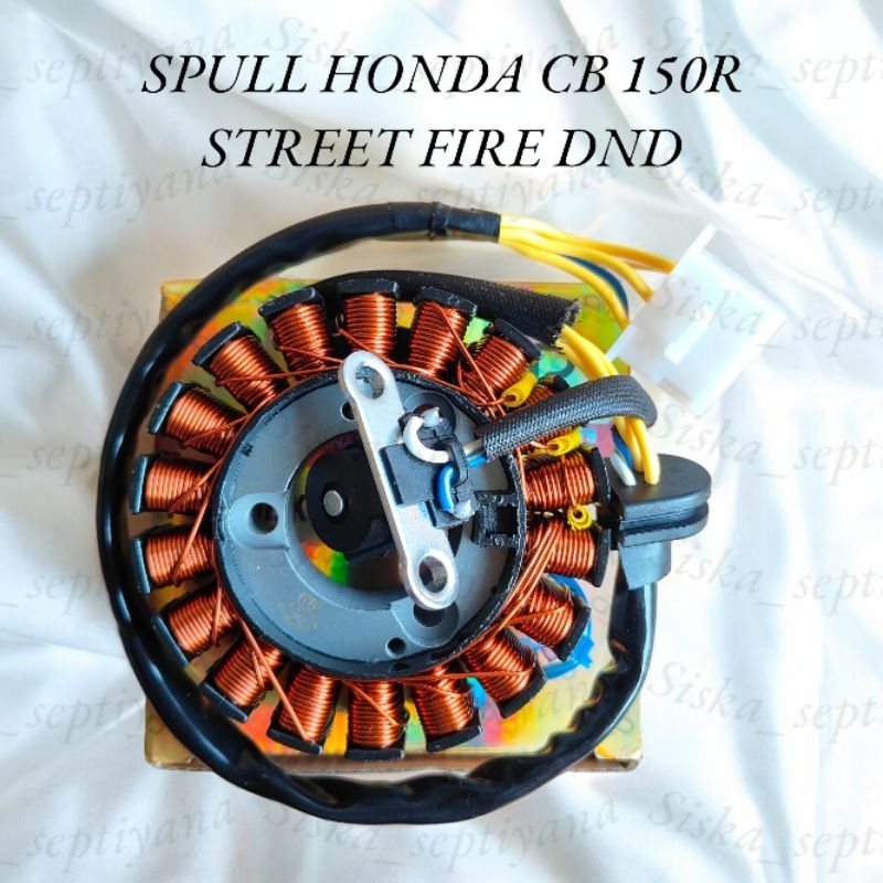 Jual Spul Spull Spoll Sepul Assy Stator Set Pulser Honda CB 150R CB150R Street Fire K15 DND ...