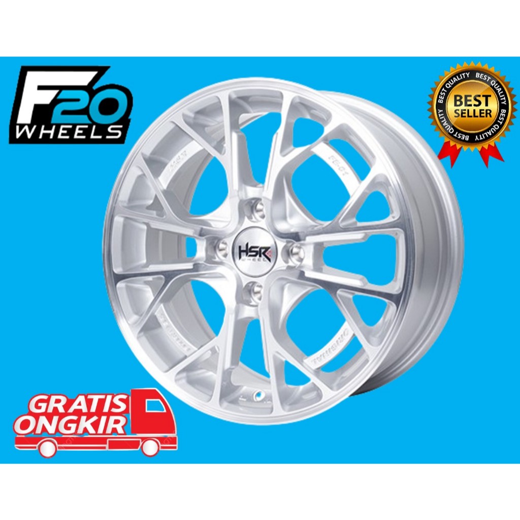 Jual VELG RACING MOBIL AGYA MODEL FE01 HSR R15X65 H4X100-114,3 BRIO,MARCH,DLL | Shopee Indonesia
