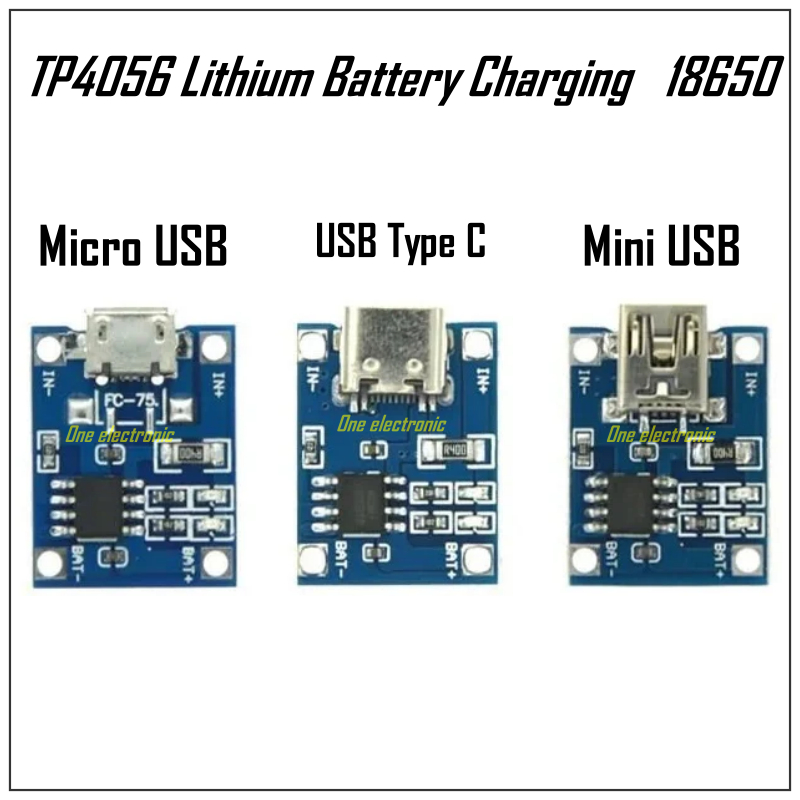 Jual TP4056 Lithium Battery Charging Module Charger 18650 USB 5V 1A ...