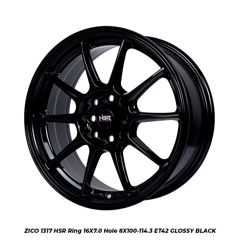 Jual Velg rata body R16 HSR ZICO RING16 LEBAR 7PCD 4X100/114,3 ET42 ...