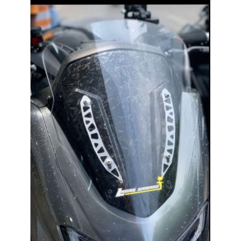 Jual Garnish pemanis visor winshield nmax new nmax old variasi plus ...