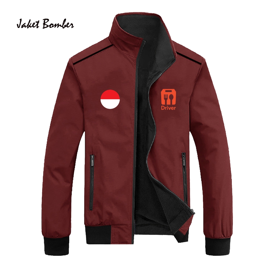 Jual jaket bomber shopee custom jaket baseball pria shopeefood ...