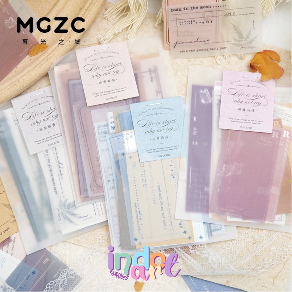 Jual (IAS) SK3 - Material Paper Kertas Journal Scrapbook Post Memo ...