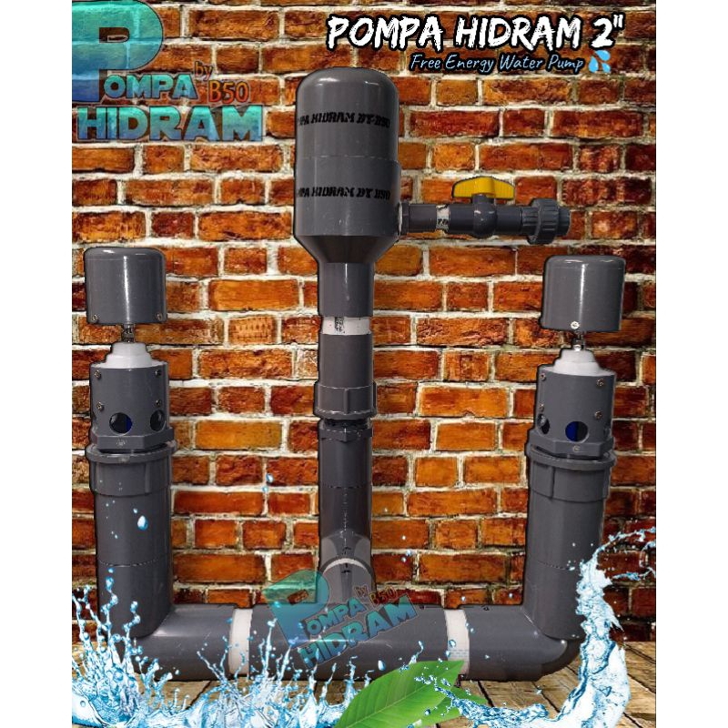 Jual POMPA HIDRAM 2 INCH FULL SET As Klep Stainless ( Tidak Termasuk ...
