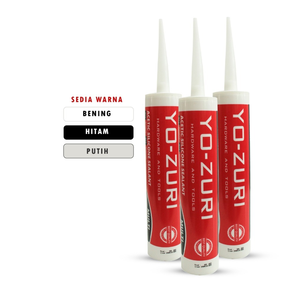 Jual COD - ORI YO-ZURI Lem botol kaca Akuarium lem silicone sealant LEM ...