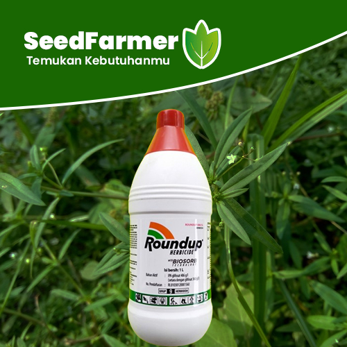 Jual Herbisida Roundup 1 LITER Pembasmi Rumput dan Gulma Ampuh Rondup ...