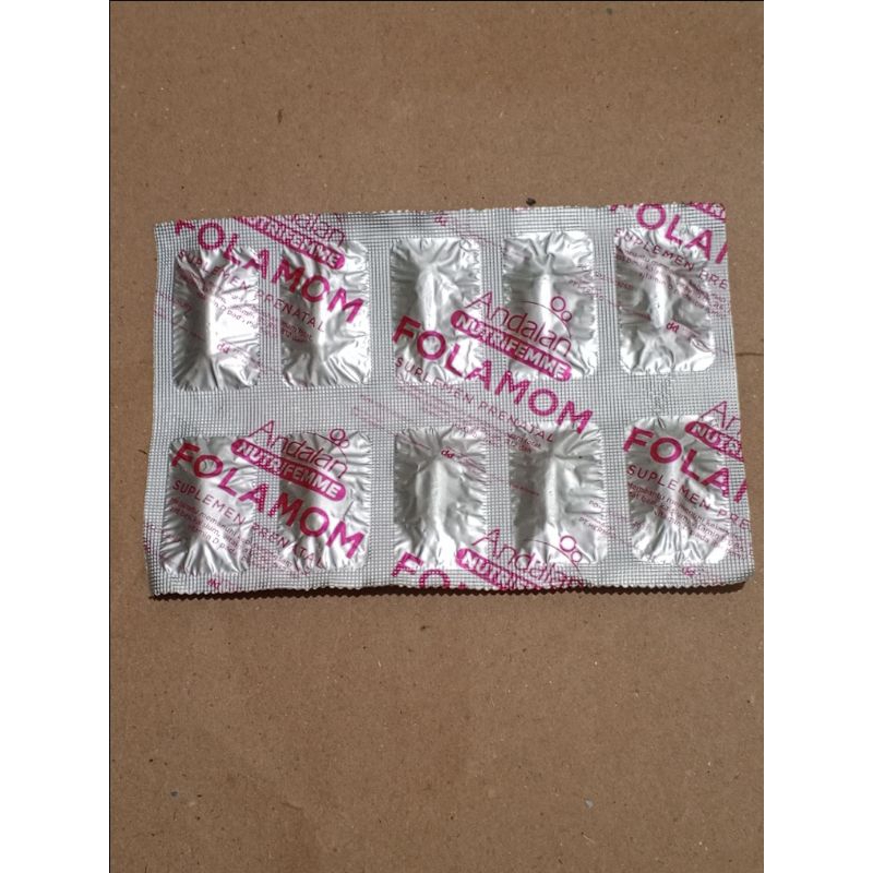 Jual folamom andalan strip 10 tablet | Shopee Indonesia
