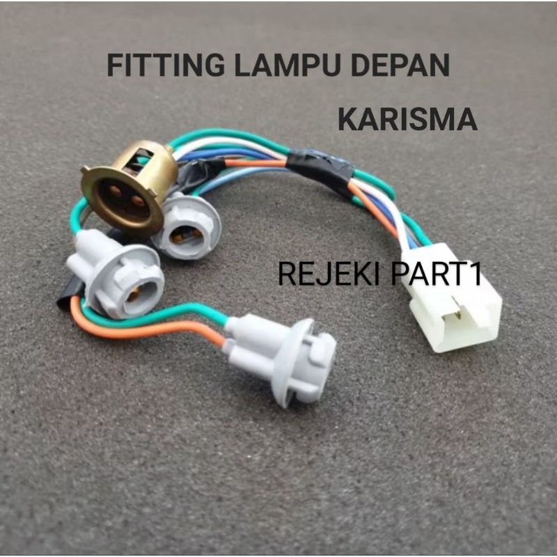 Jual FITING FITTING PITING PITTING LAMPU DEPAN KARISMA / KPH / KHARISMA ...