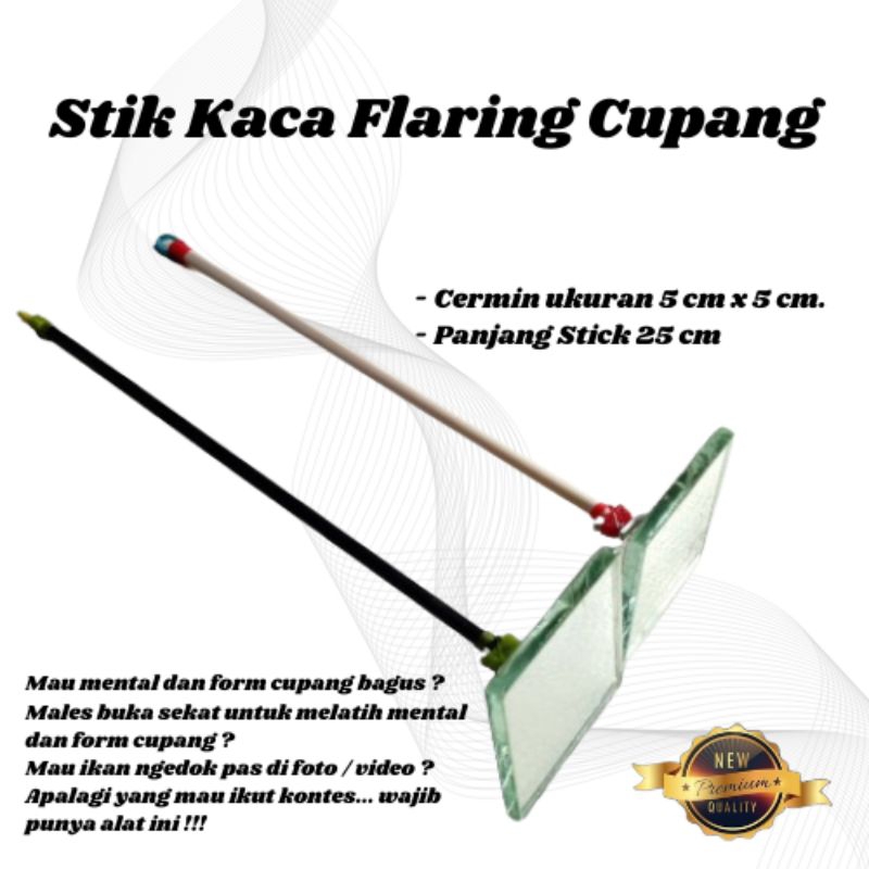 Jual STICK KACA MENTAL IKAN CUPANG | Shopee Indonesia
