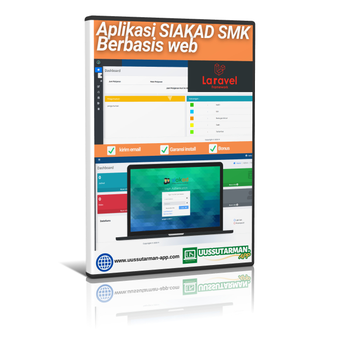 Jual Aplikasi SIAKAD SMK Berbasis website - Framework Laravel | Shopee ...