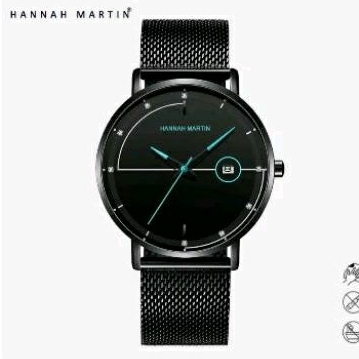 Jual HANNA MARTIN JAM TANGAN MEWAH tahan air | Shopee Indonesia