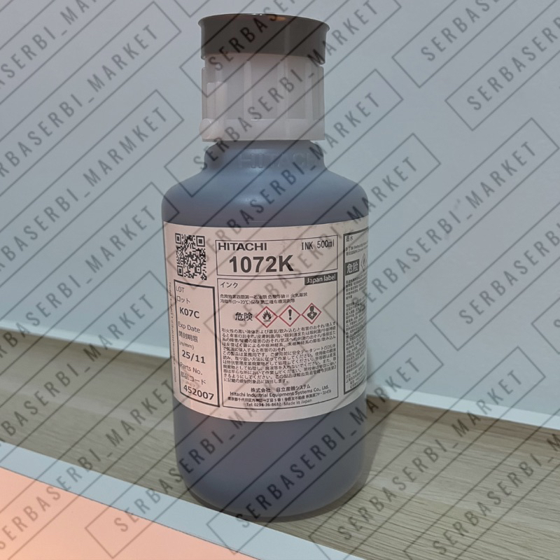 Jual TINTA HITACHI 1072K 500ML ORlGINAL | Shopee Indonesia