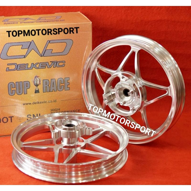 Jual VELEG NMAX / AEROX DELKEVIC X1 BINTANG Fr:14x185 & Rr:14x215 ...