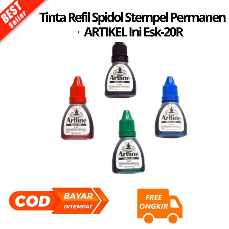 Jual (SLP)BAYAR DI TEMPAT (1 Pcs) Tinta Refill Spidol Stempel Permanen ...