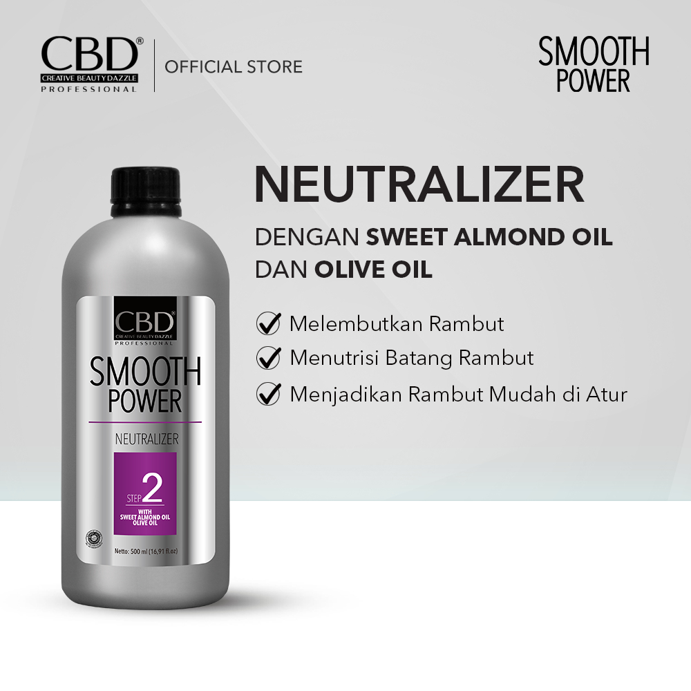 Jual CBD Professional Smooth Power Step 2 Neutralizer 500ml | Shopee ...