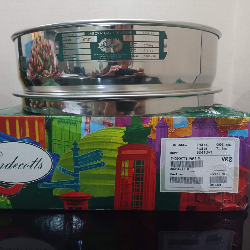 Jual Test Sieve Endecotts Ayakan 12 Inch SIR Include Sertifikat ( St ...