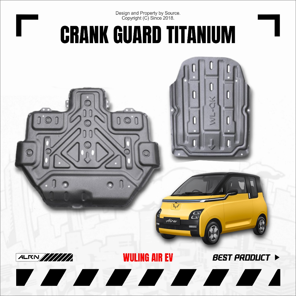 Jual CRANK GUARD TITANIUM STEEL WULING AIR EV | Shopee Indonesia