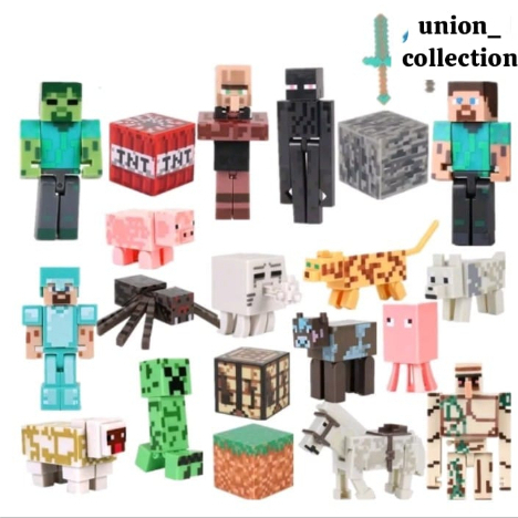 Jual Mainan Figure Minecraft Pedang MEDIUM SIZE Murah (Realpict) /Per 1 ...