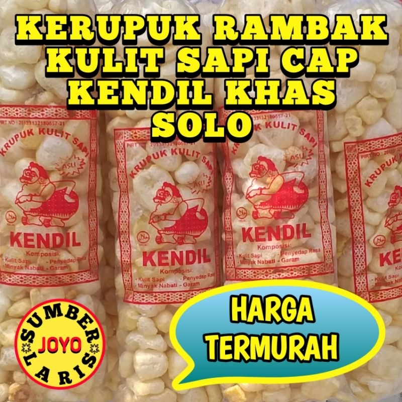 Jual INSTANT, TERMURAH, GRATIS ONGKIR / AGEN KERUPUK RAMBAK KULIT SAPI ...