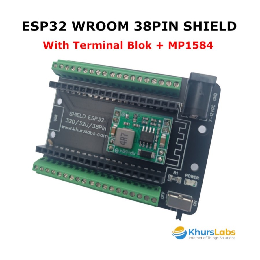 Jual Shield IO ESP32 DevkitC V4 WROOM 38Pin 38 Pin Board - ESP32MT ...