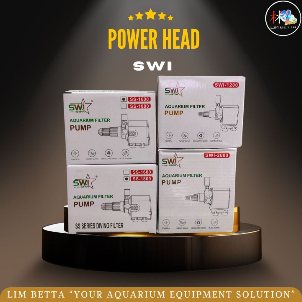 Jual POWER HEAD SWI / POMPA CELUP AQUARIUM SWI / MESIN AQUARIUM MURAH ...