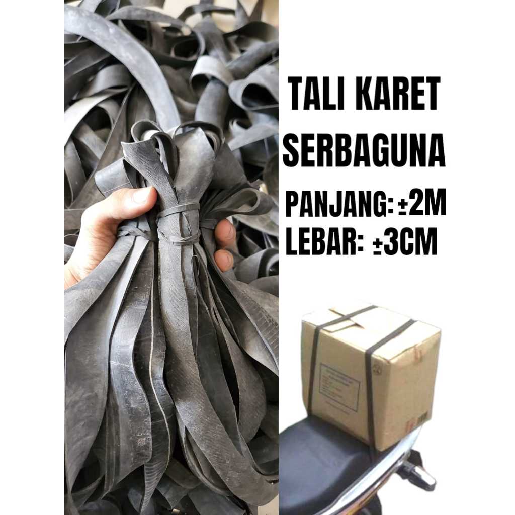 Jual Tali Pengikat Barang Panjang 2 Meter Dari Karet Ban Dalam tali ban ...