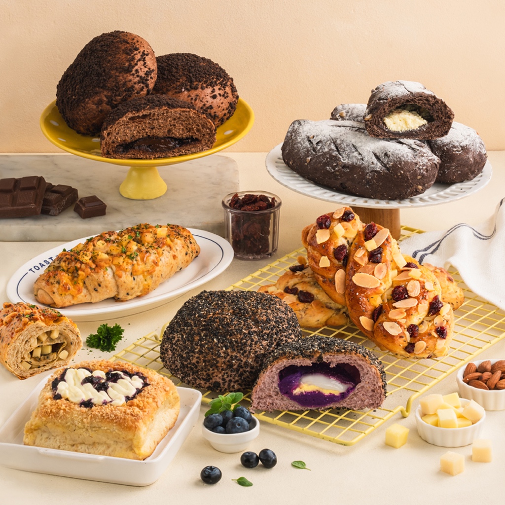 Jual Healthy Artisan Box Roti Sehat Isi 6 Mengandung Dairy dan Telur ...