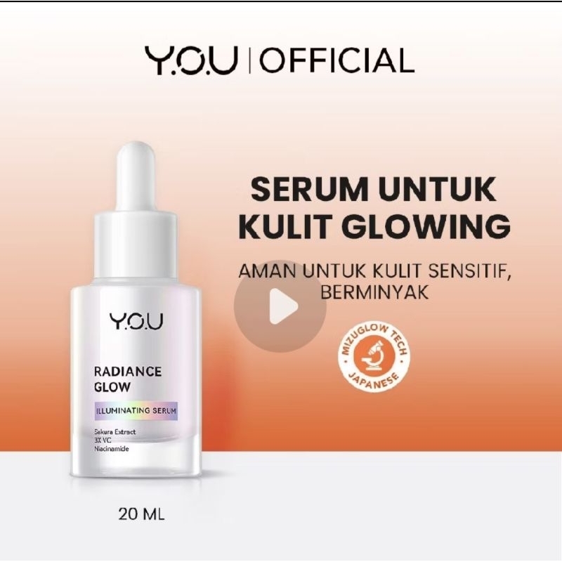 Jual Y.O.U RADIANCE GLOW ILLUMINATING SERUM 20ml | Shopee Indonesia