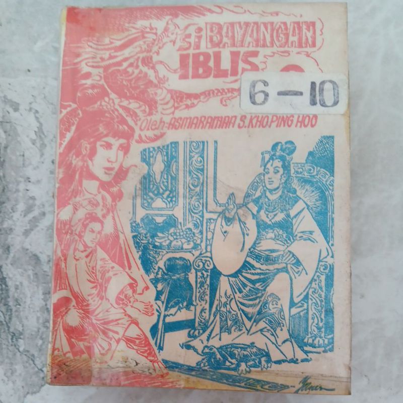 Jual cersil cerita silat karya Kho Ping Hoo - si bayangan iblis (1 - 10 ...