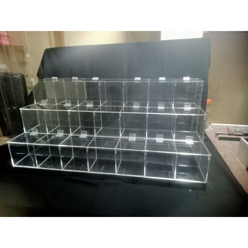 Jual Tempat topping seblak prasmanan | tempat permen kotak 3 tingkat ...