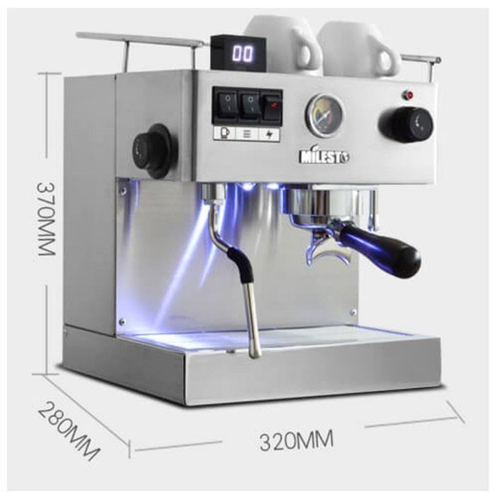 Jual PAKET MESIN ESPRESSO MILESTO IRINA + Barista Tools + Grinder N500 ...