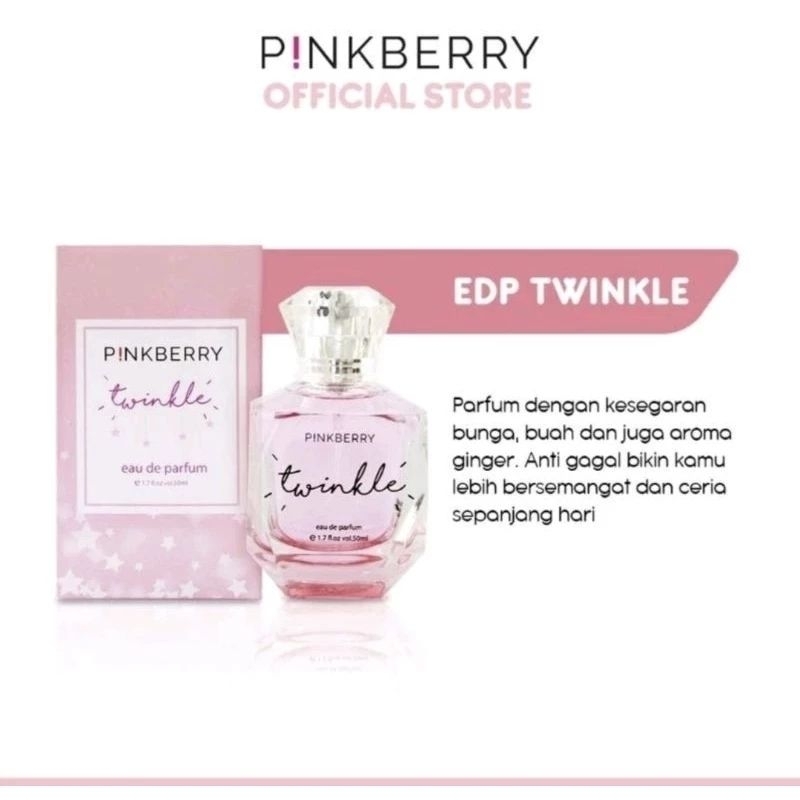 Jual PINKBERRY Eau de Parfum Twinkle 50ml | Shopee Indonesia