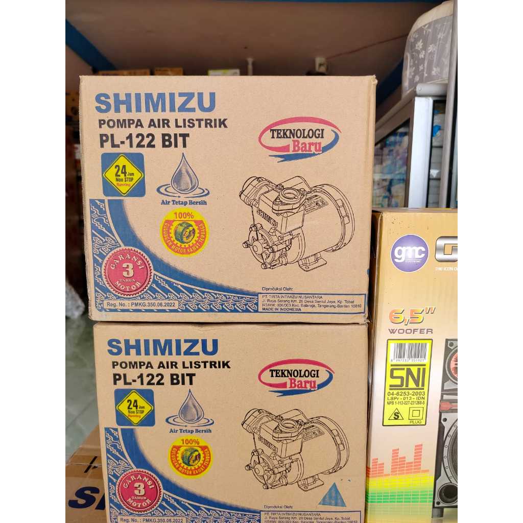 Jual Shimizu Pompa Air Listrik PL-122 BIT - Teknologi Baru, Air Tetap Bersih, 24 Jam Non-Stop ...