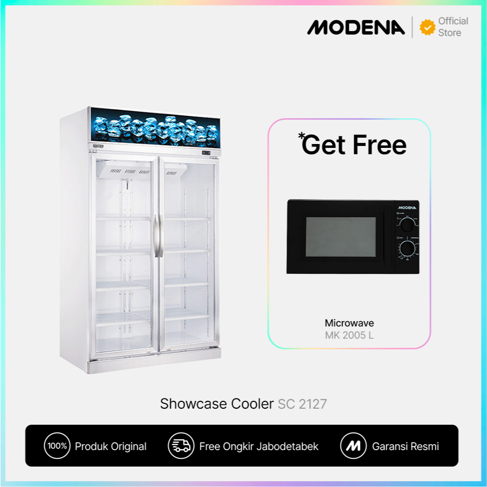 Jual MODENA Showcase Cooler - SC 2127 | Shopee Indonesia