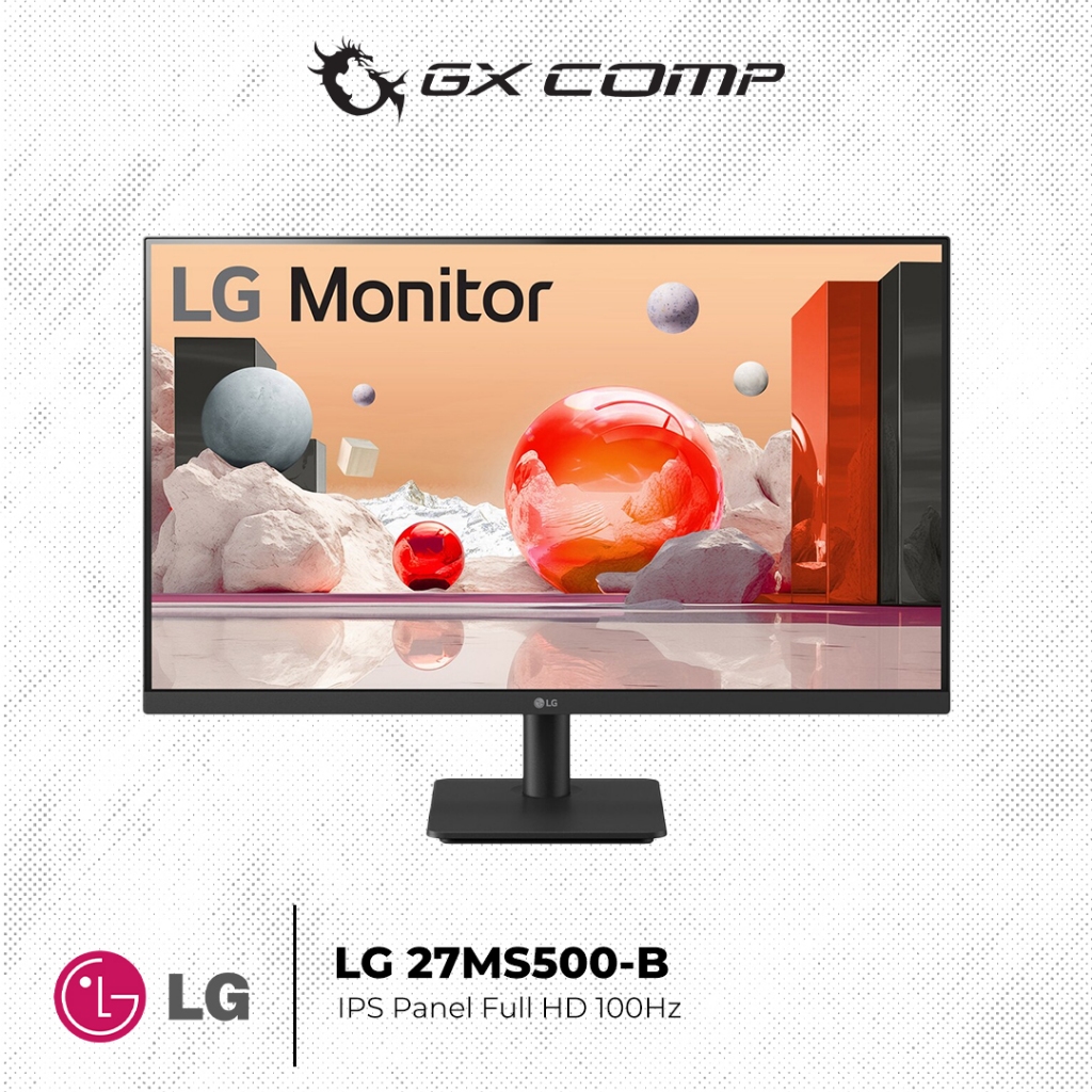 Jual LG 24MS500-B 24'' FHD monitor with AMD FreeSync IPS 100Hz | Shopee ...