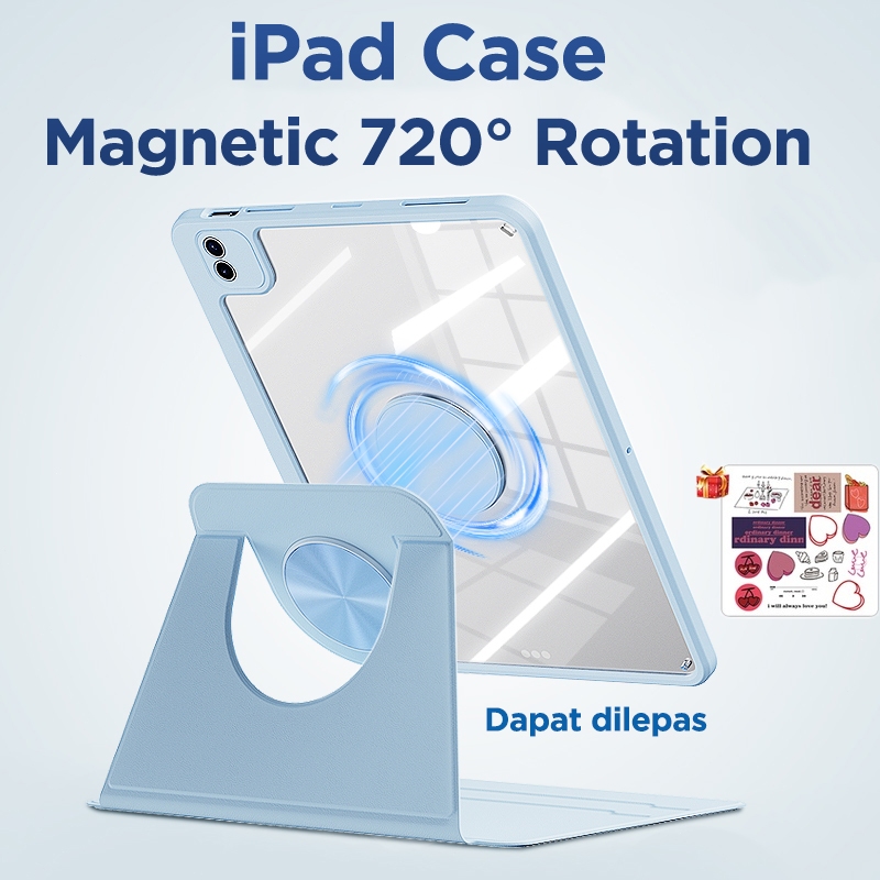 Jual Casing iPad Magnetic 720°Rotation Case Dapat dilepas For iPad Air5 ...