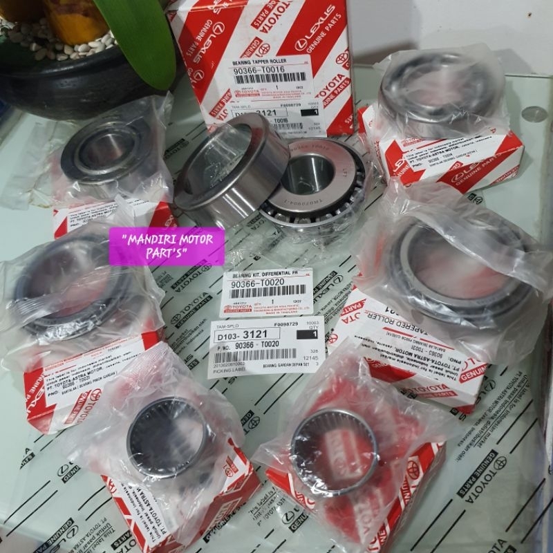 Jual BEARING GARDAN DEPAN/BEARING KIT DIFFERENTIAL FRONT HILUX 2,5CC ...