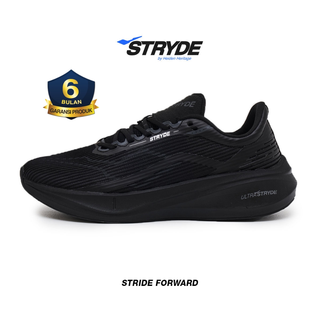 Jual HEIDEN HERITAGE [HRTG] - ULTRA STRYDE - BLACK - Sepatu Sport ...
