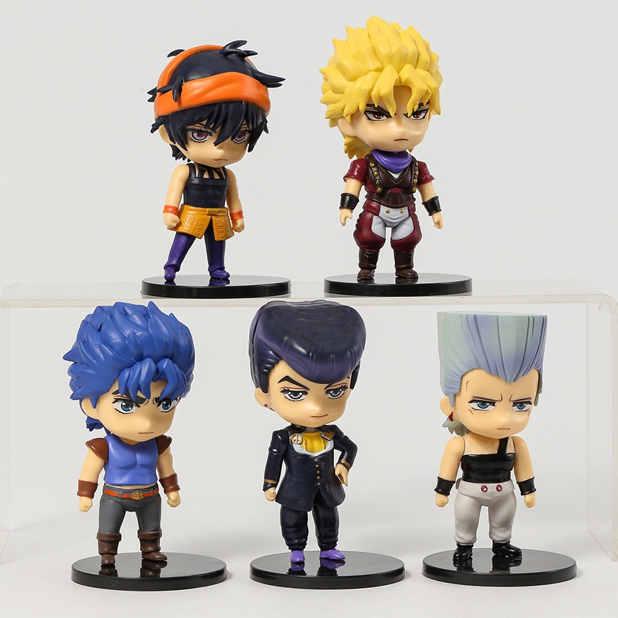 Jual KODE B73O 5 pcsset Action Figure set Anime Jojo Bizarre Adventure ...