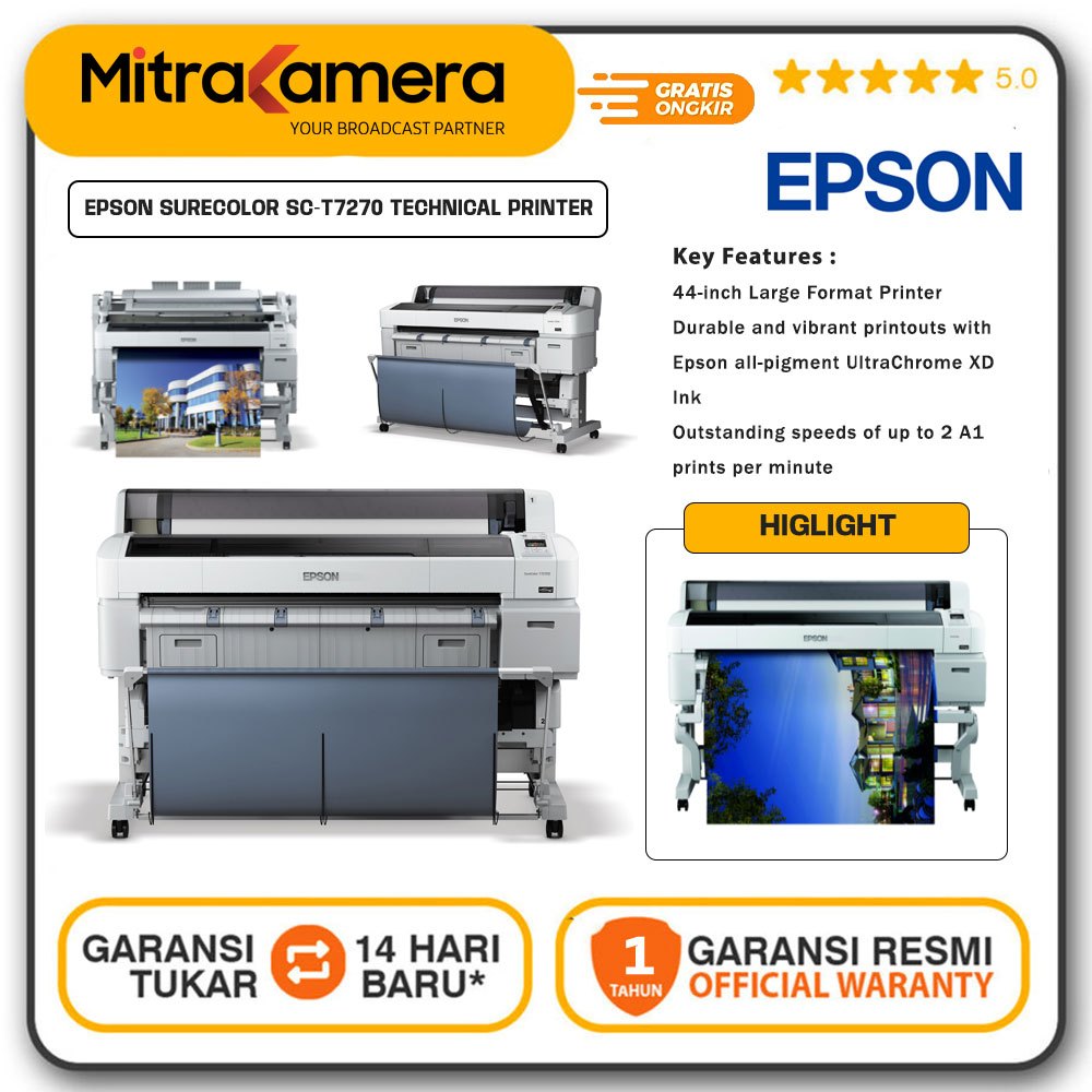 Jual Epson SureColor SC-T7270 Technical Printer | Shopee Indonesia