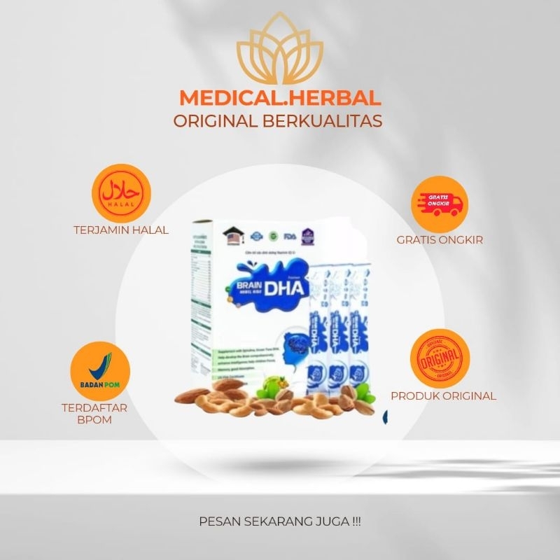 Jual BRAIN DHA KIDS SUSU VITAMIN OTAK ANAK BERKUALITAS BRAIN DHA KIDS ...
